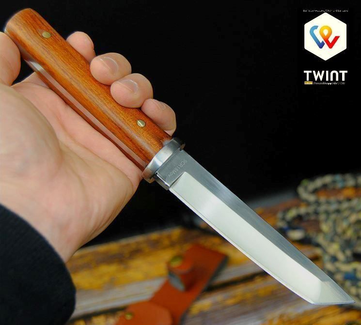 📌 NEU Dolch mit Holzgriff und Lederhülle (Neu und originalverpackt) in Wittenbach für CHF 29.9 ...