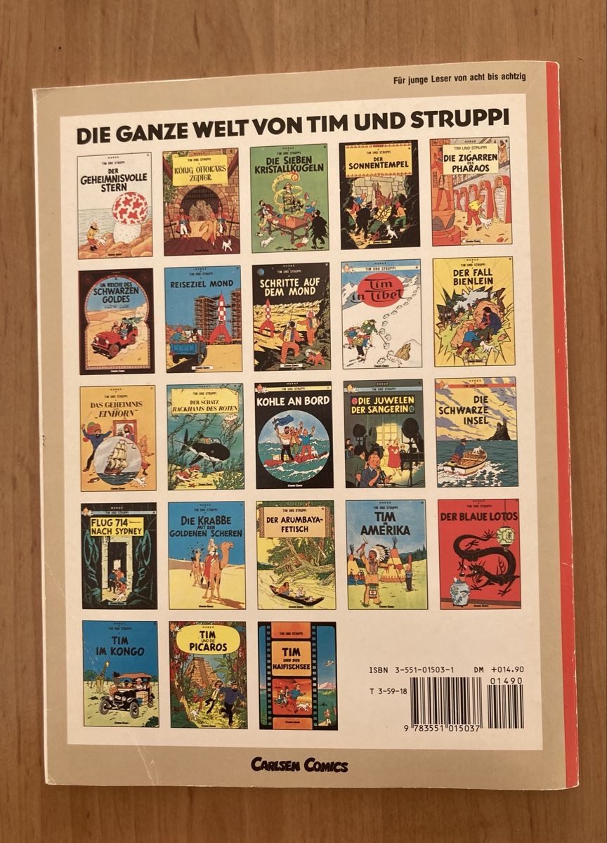 Tim und Struppi: Die sieben Kristallkugeln, Top Zustand (Gebraucht) in ...