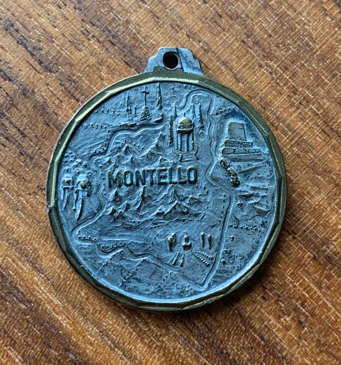 Medaille Radsport Weltmeisterschaft 1985 Montello Italien (Gebraucht ...