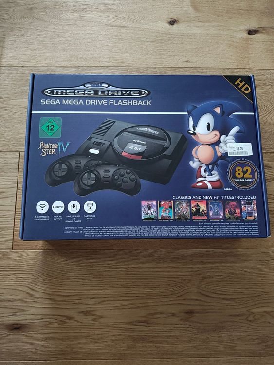 Sega Mega Drive Flashback HD OVP - 82 Spiele - Retro Spass! (Neu und ...