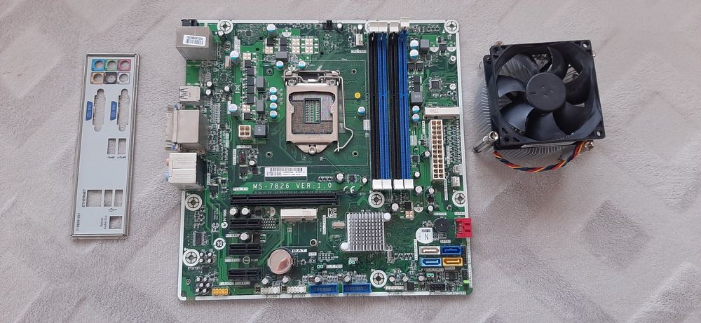 HP Motherboard MS-7826 Intel LGA1150 Defekt für Bastler (Defekt) in ...