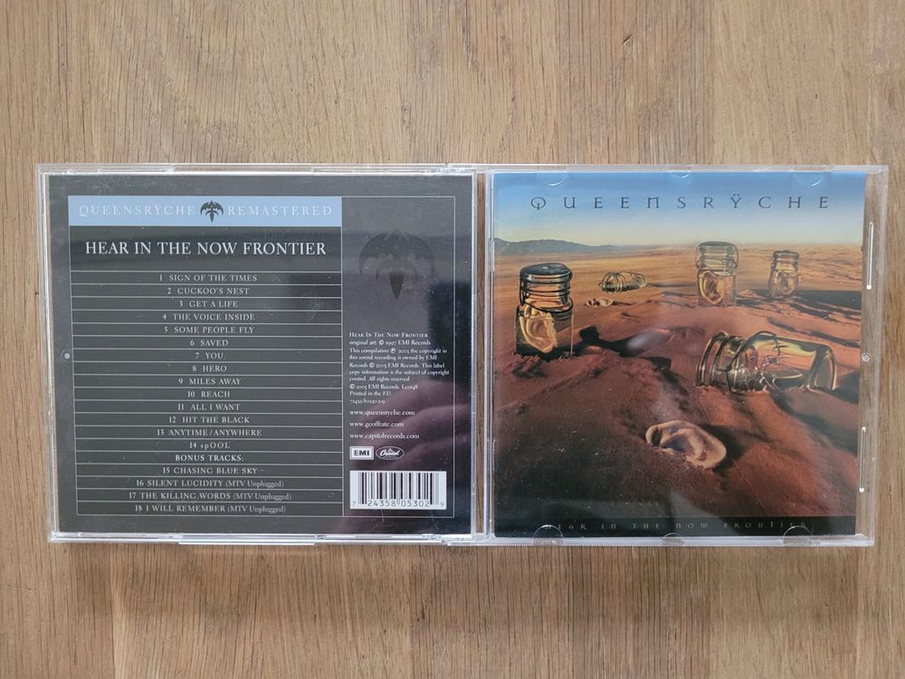 CD Queensryche - Hear In The Now Frontier - Re-Rel. 03, 1997 (Gebraucht ...
