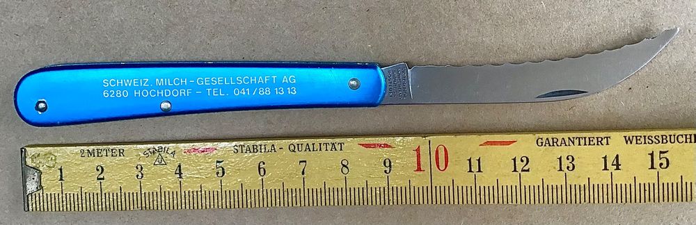 Victorinox Bäckermesser Alox Schweiz. Milch - Gesellschaft (Gebraucht ...