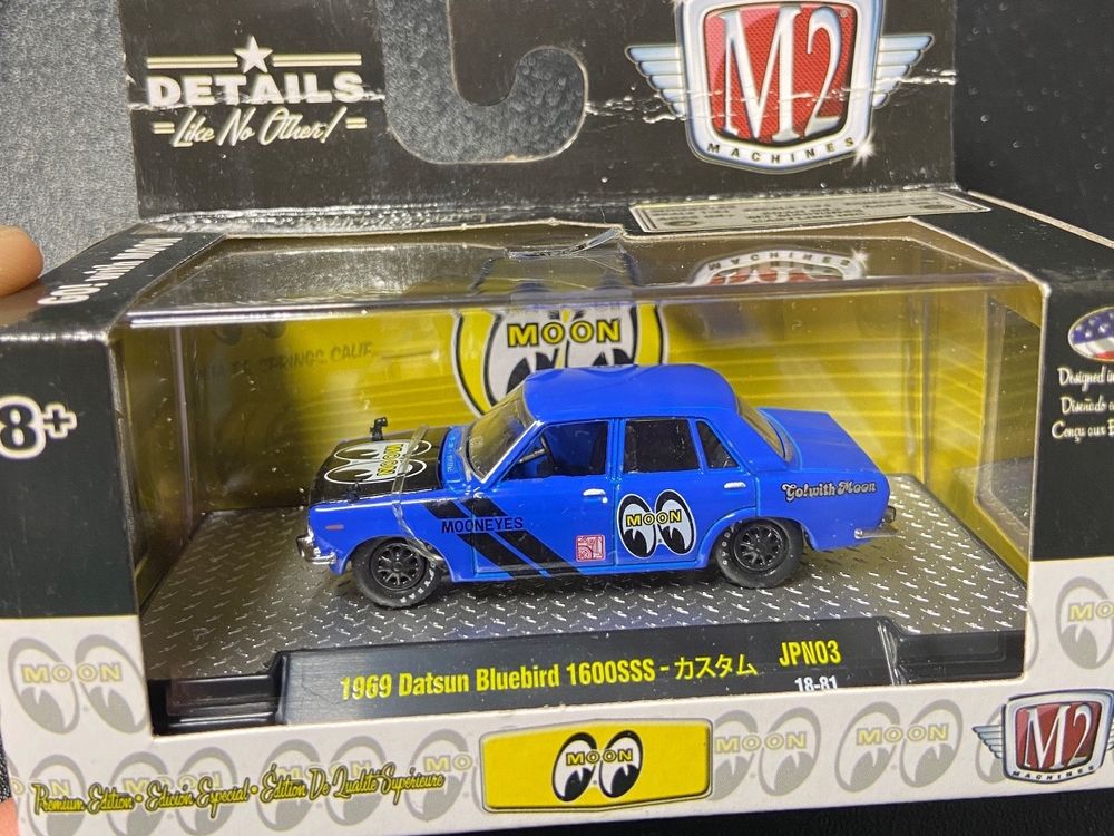 M2 Machines Moon Eyes Nissan Skyline GTR, Datsun Bluebird… | Acheter ...