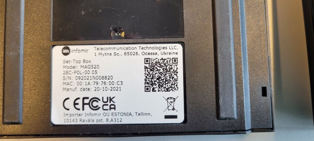 IPTV Set-Top Box Mag 520 | Kaufen auf Ricardo