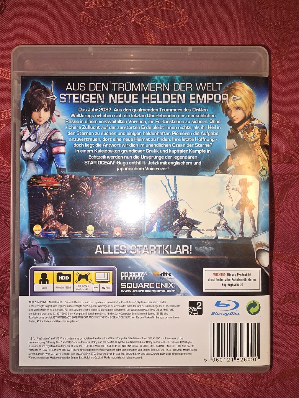 Star Ocean - The Last Hope - PS3 (Gebraucht) in Seon für CHF 1 – mit ...
