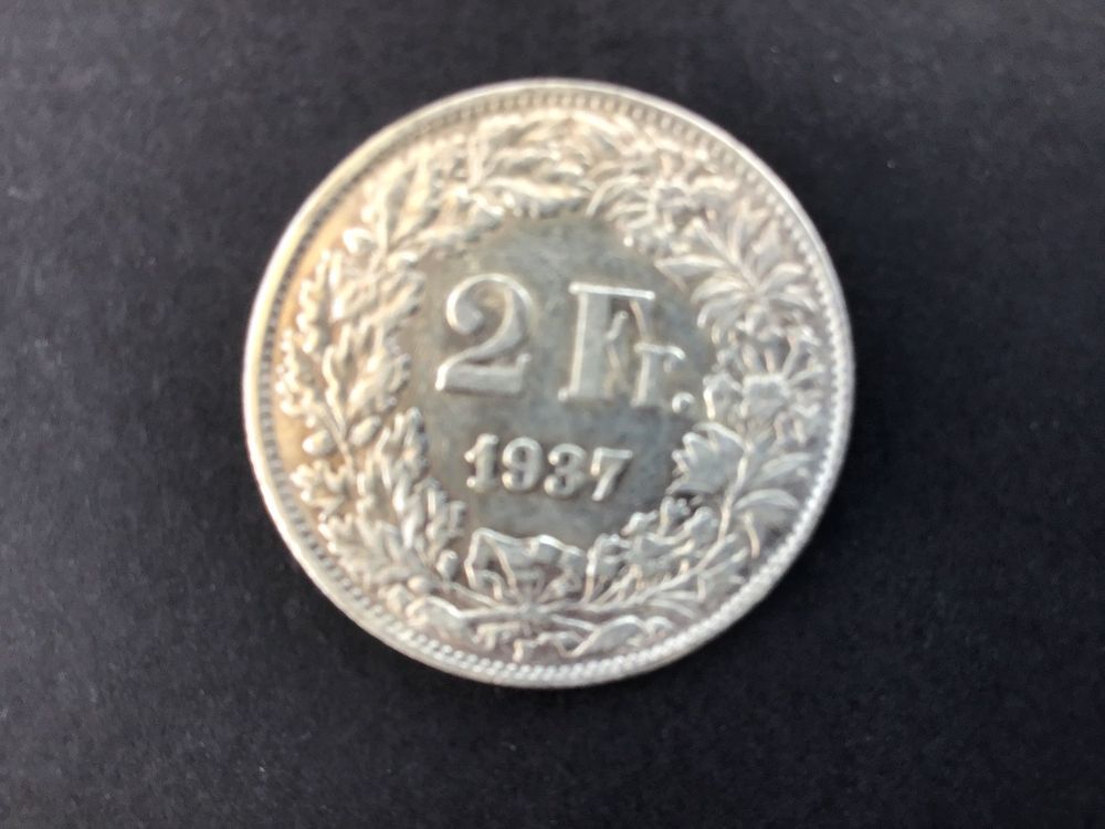 2 Franken 1937 | Kaufen auf Ricardo
