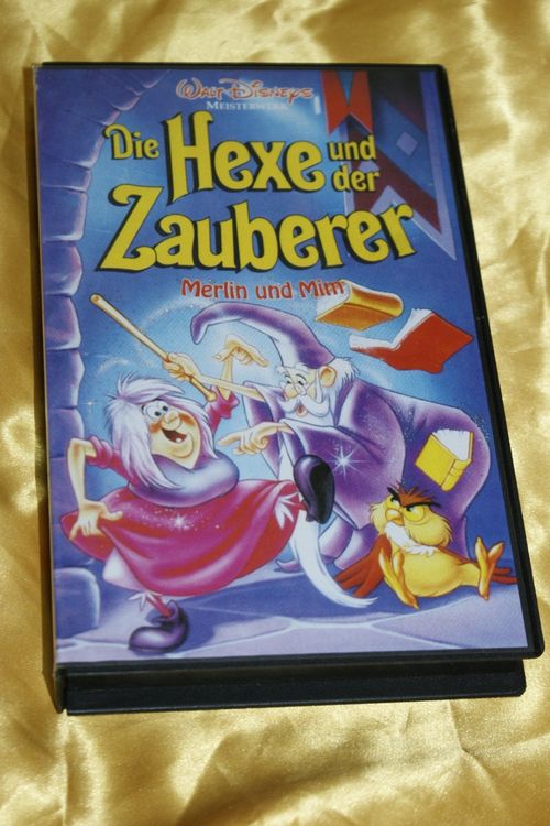 (18) VHS Die Hexe und der Zauberer Wald Disney Merlin & Mim | Kaufen ...