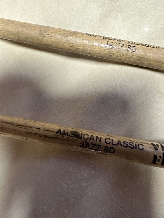 Schlagzeugstöcke AMERICAN CLASSIC Jazz 8D 7D 5C Hickory | Kaufen auf ...