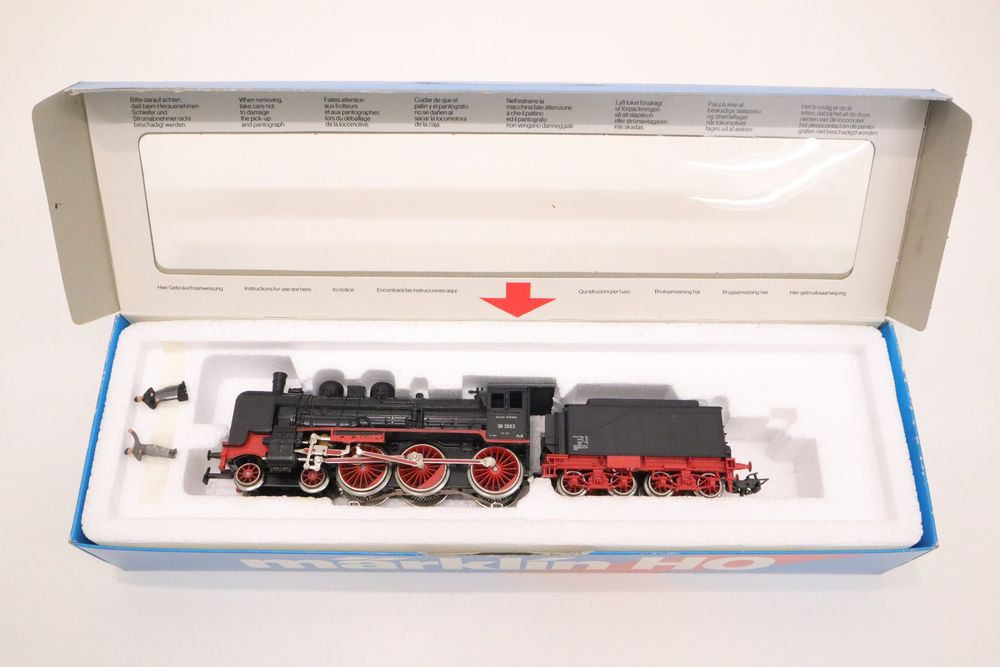 Märklin 3099 DR BR 38 Dampflokomotive, AC Analog, H0 | Kaufen auf Ricardo