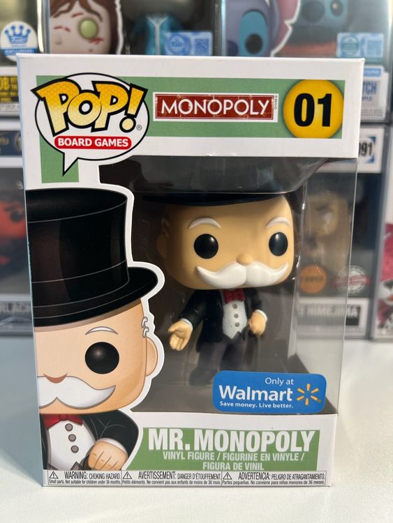 Funko POP! Board Games Monopoly - Mr. Monopoly (Sortie 2017) (D ...