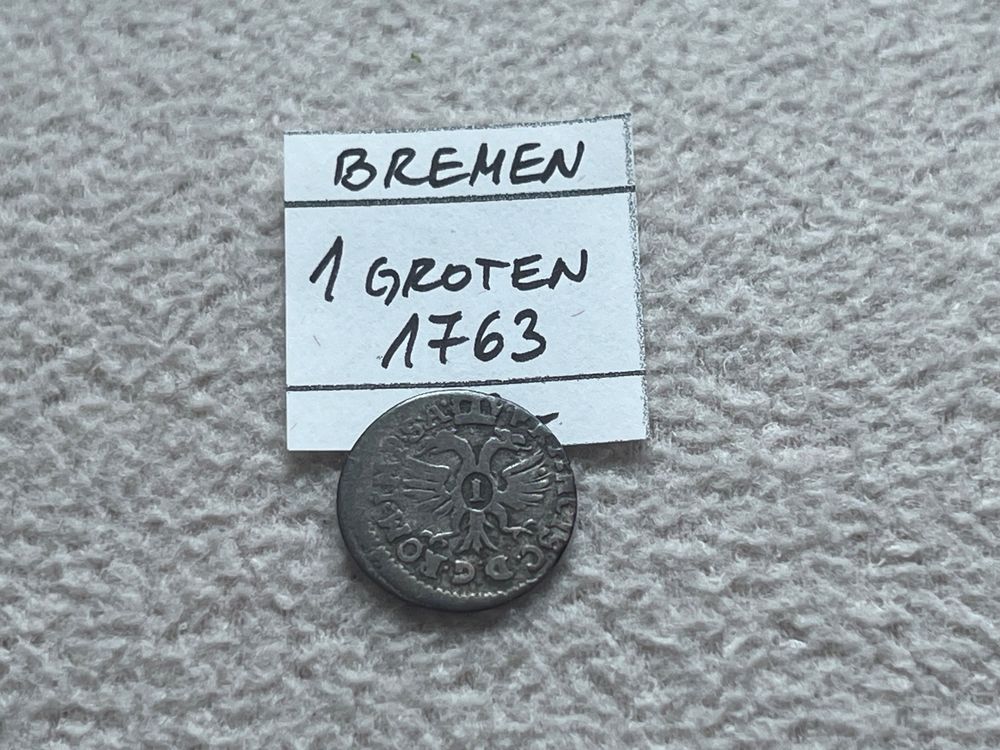 Bremen 1 Groten 1763 (Gebraucht) in Zürich für CHF 10 – mit Lieferung ...