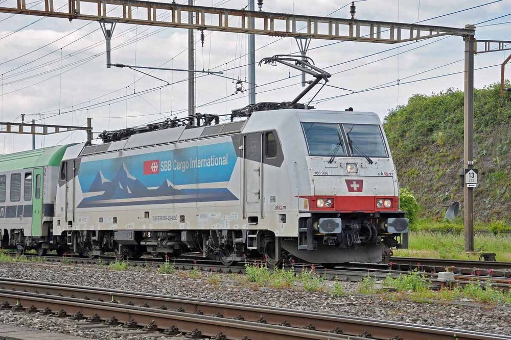Roco 78733 - E-Lok BR 186 RAlpin/SBB - Digital/Sound/OVP (Neu (gemäss Beschreibung)) in Aarau ...
