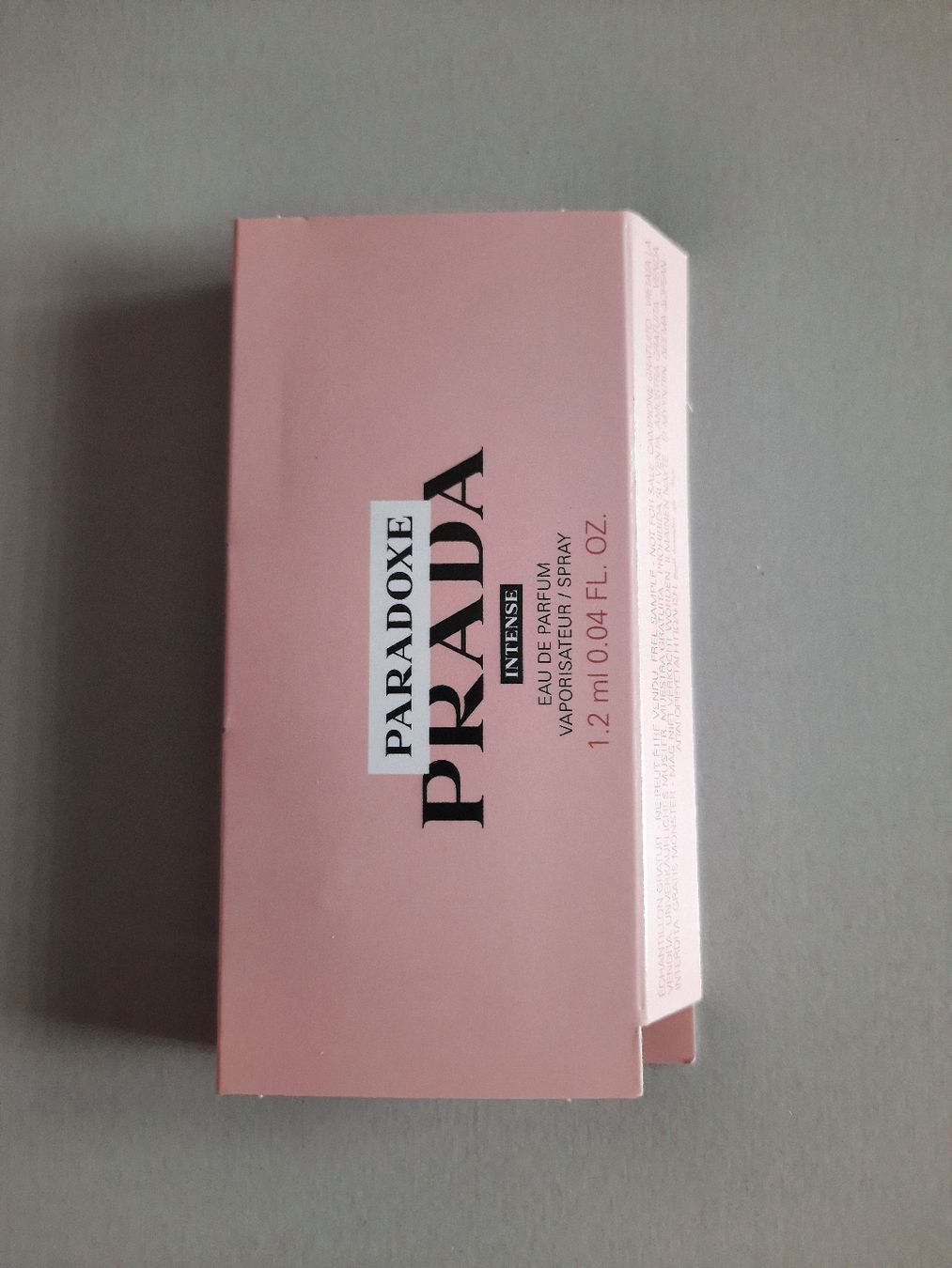 Prada Paradoxe Intense, Eau de Parfum-Probe, 1.2ml, NEU! ️🩷 (Neu und ...