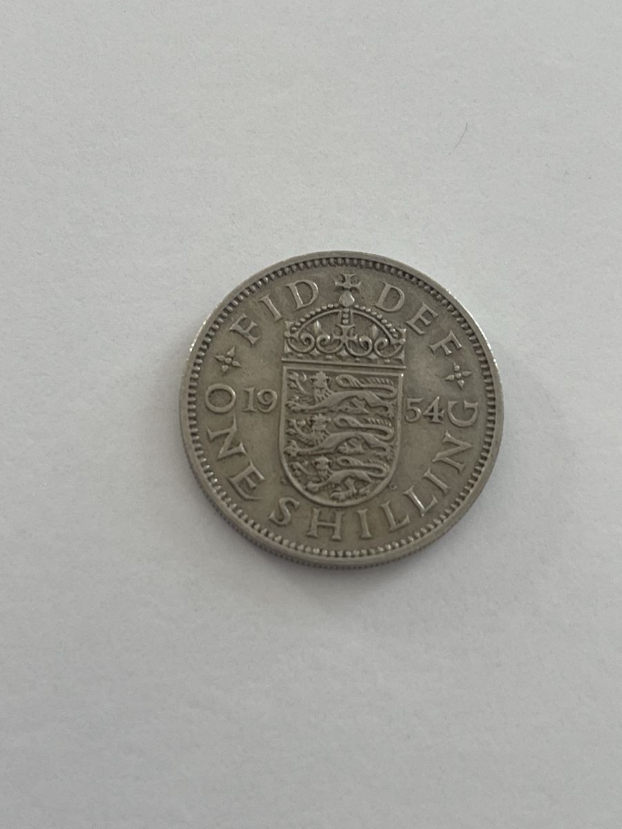 Pièce rare: 1 Shilling anglais 1954 - Elizabeth II (D'occasion) à La ...