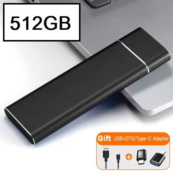 DUTRIEUX 512GB Original tragbare SSD ext. Festplatte, USB-C | Kaufen auf Ricardo