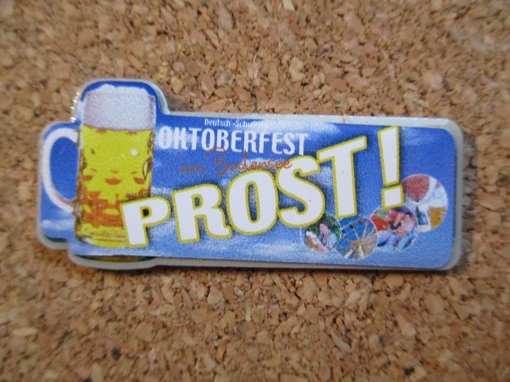 Oktoberfest Prost Bier Deutsch Schweiz Pin (Neu (gemäss Beschreibung ...