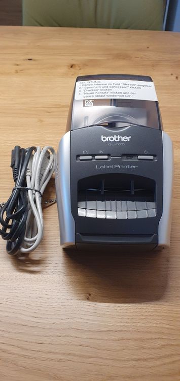 Label Printer (Ettikettendrucker) Brother QL-570 (Gebraucht) in ...