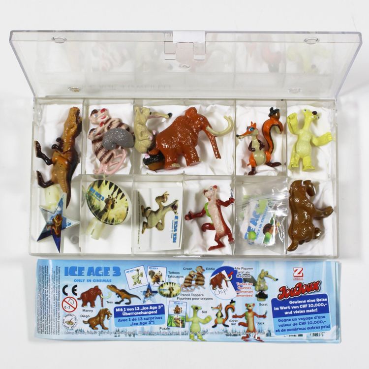 ICE AGE 3 Zweifel JouJoux Chips Schweiz Komplettsatz 2009 | Kaufen auf ...