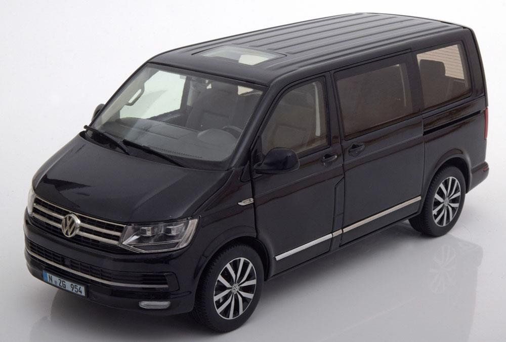 VW Multivan T6 Highline 2016 schwarzmetallic 1/18 NZG NEU (Neu und ...