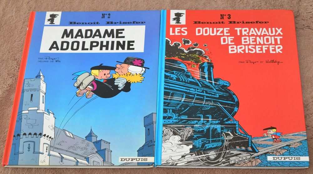 2 x BENOIT BRISEFER … PEYO … Dupuis … Nr. 2 – 3 … 1988-1991 | Kaufen ...