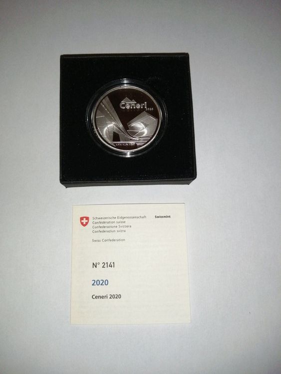 Ceneri 2020, Ag polierte Platte (Neu und originalverpackt) in Biberist für CHF 80 – mit ...