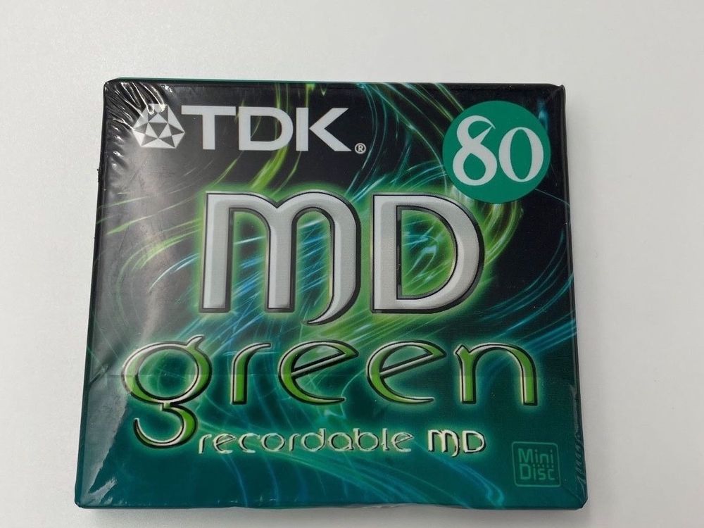 TDK MD green Mini Disc 80 | Kaufen auf Ricardo