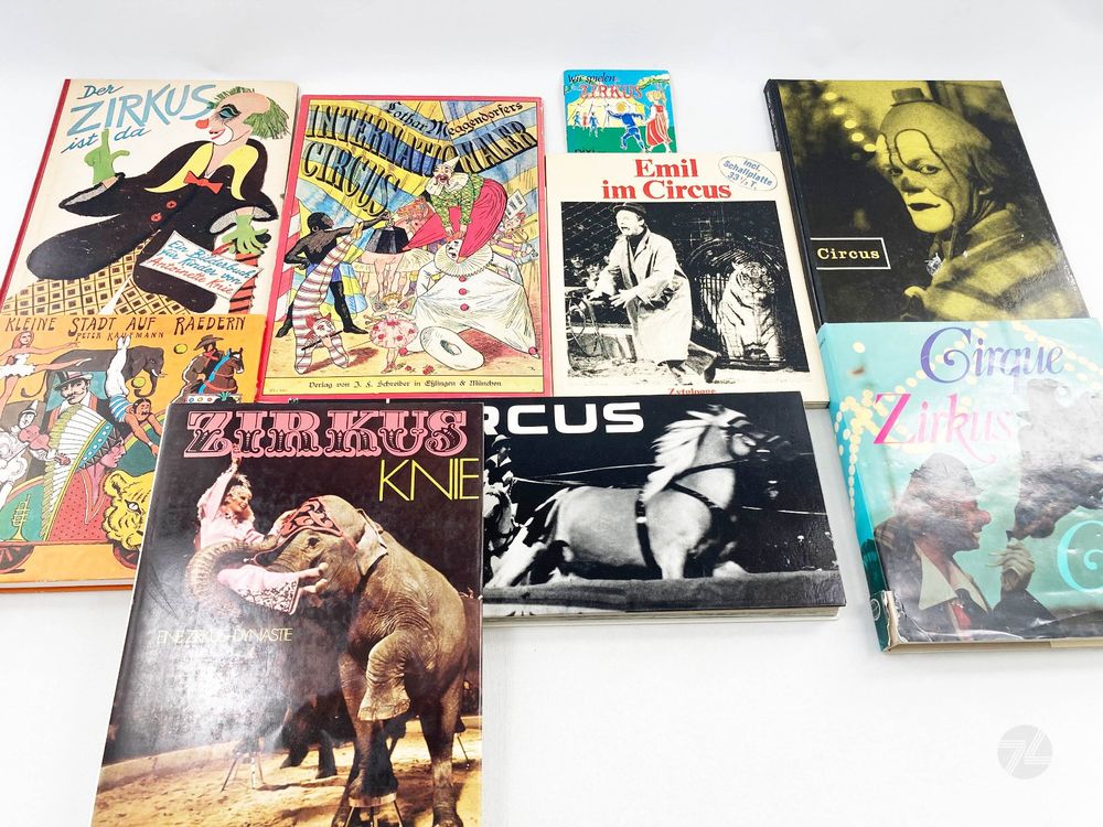 Zirkus Circus Buch Sammlung 9x Mix Cirque Circo Konvolut | Acheter sur ...