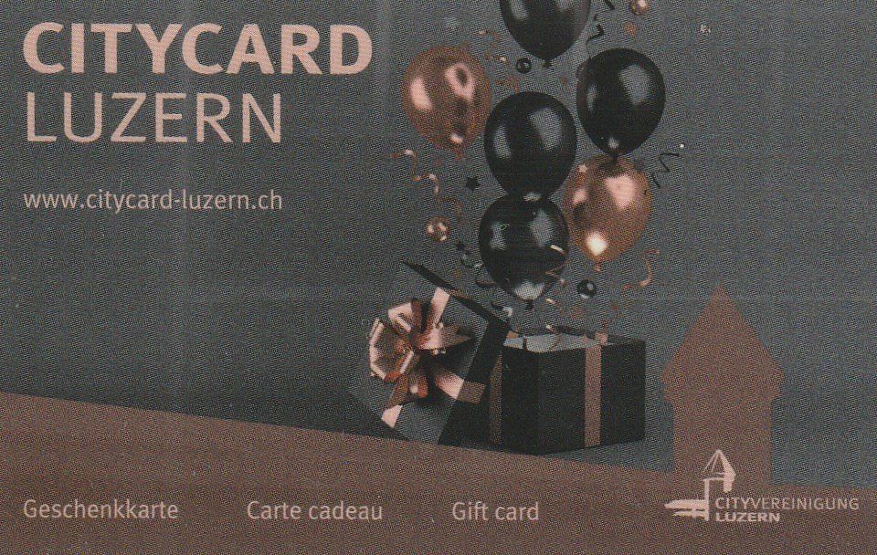 Geschenkkarte Citycard Luzern (Gebraucht) in Luzern für CHF 3 – mit Lieferung auf Ricardo kaufen