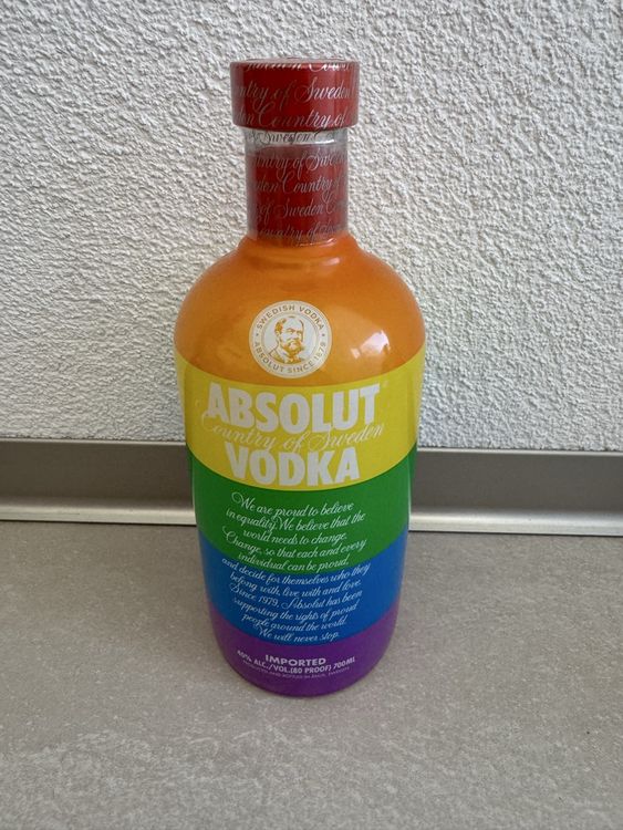 Absolut Vodka Colors V2, 70cl/ 700ml, selten (Neu und originalverpackt ...