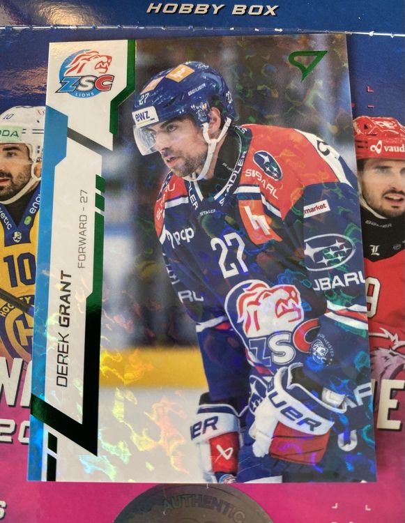 National League - Derek Grant - Green - ZSC | Kaufen auf Ricardo