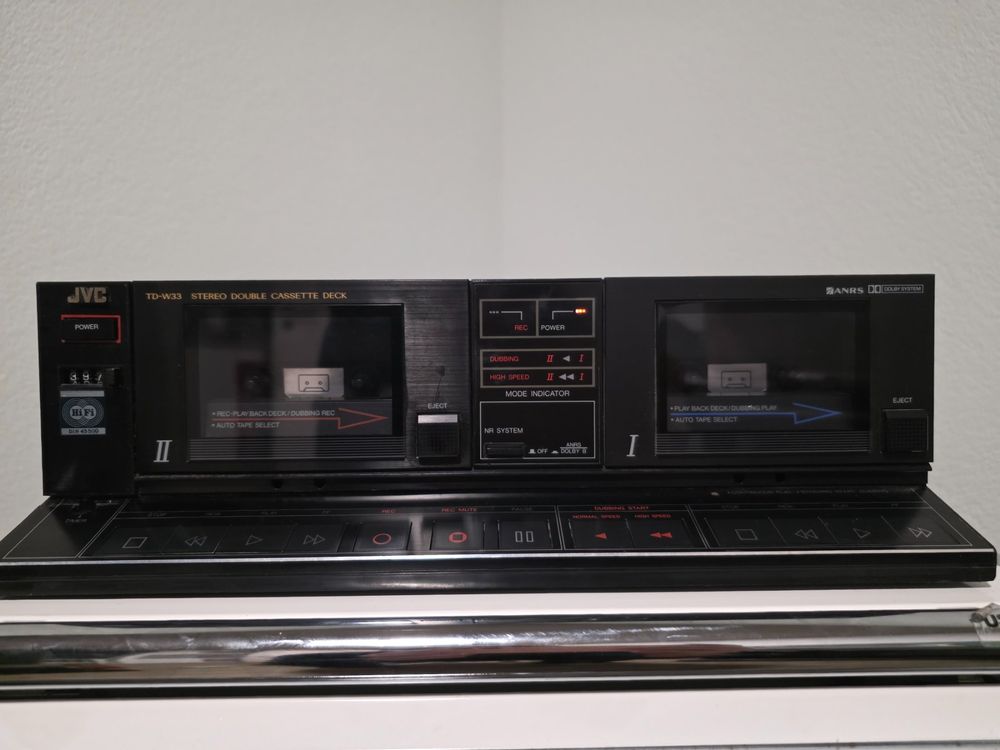 JVC TD-W33 – Stereo Double Cassette Deck (Gebraucht) in Wettingen für ...