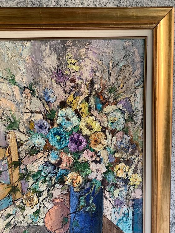 Expressionistische Stillleben Gemälde unleserlich Signiert (Gebraucht) in Root für CHF 355 – mit ...