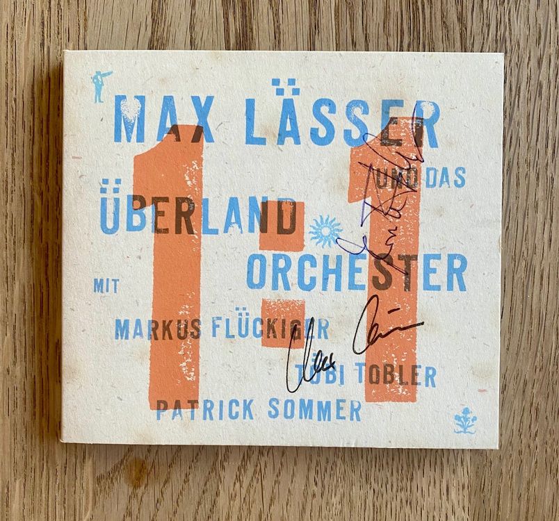 CD Max Lässer & das Überlandorchester (mit Unterschrifen) (Gebraucht ...