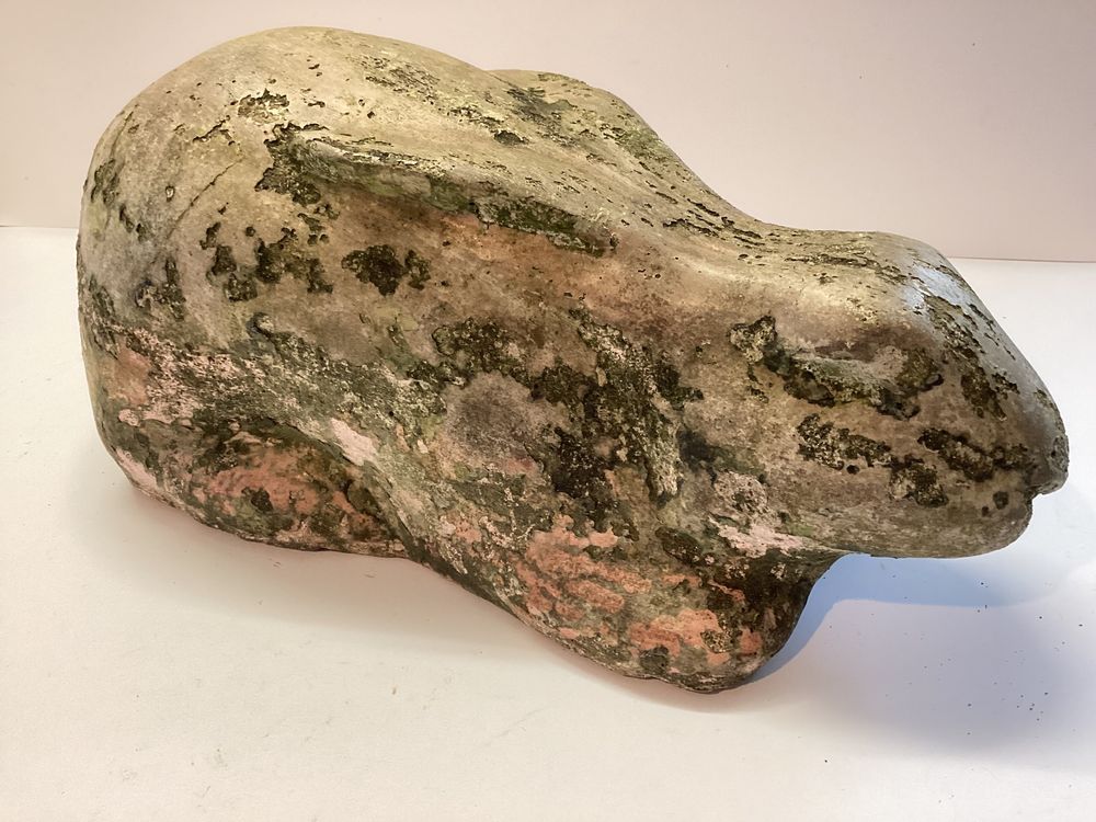 Alte Skulptur , Hase, für den Garten, Winterfest, Vintage (Gebraucht ...