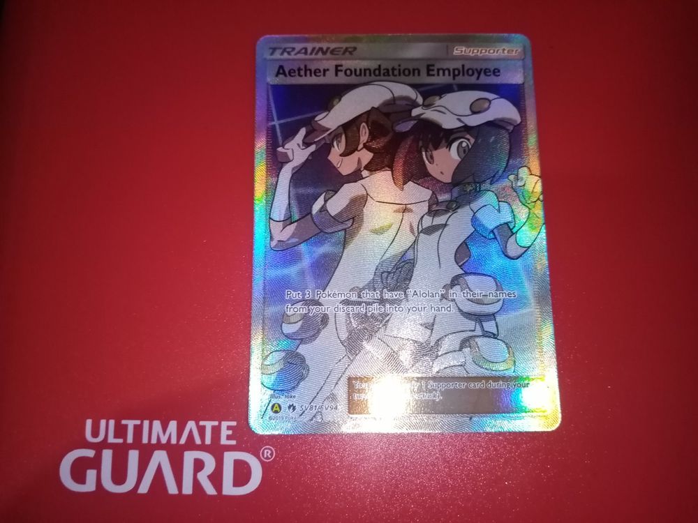 Pokémon Karte Aether Foundation Employee Sv81 Sv94 Ar Holo💪 Kaufen