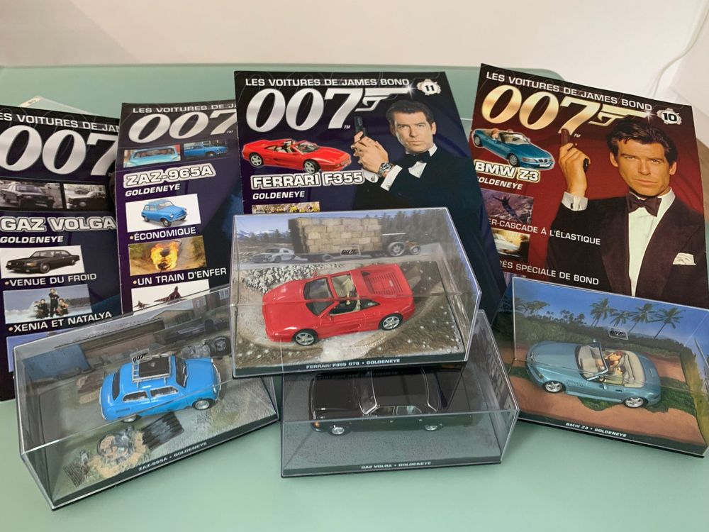 4x Diorama BOND 007 GOLDENEYE* FERRARI F355 + BMW Z3 + ZAZ.. | Kaufen ...