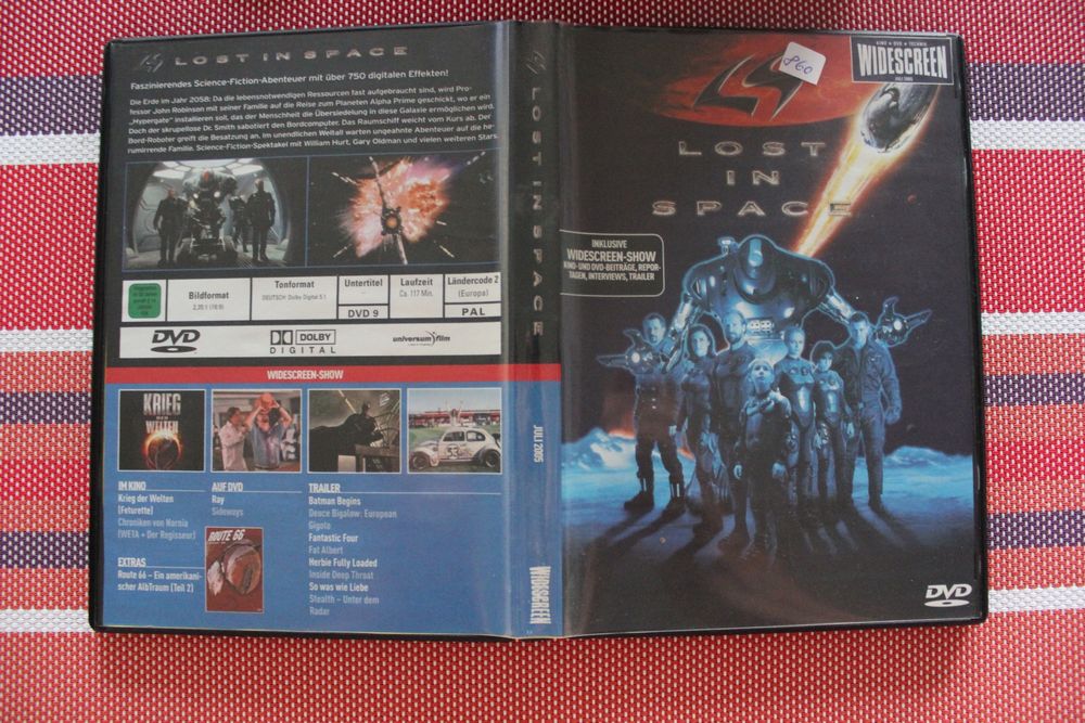 LOST IN SPACE DVD ( 860 ) (Gebraucht) in Geroldswil für CHF 1.1 – mit ...