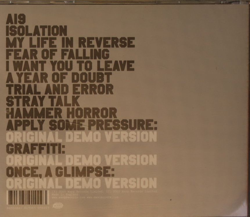 Maxïmo Park – Missing Songs (Gebraucht) in Luzern für CHF 6.9 – mit Lieferung auf Ricardo kaufen