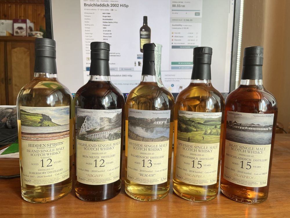 Hidden Spirits Whisky Sample Set (Neu (gemäss Beschreibung)) in ...