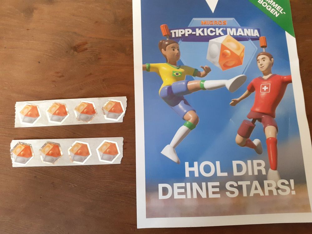 Tipp Kick Mania 8 sticker (Neu und originalverpackt) in Sargans für CHF ...
