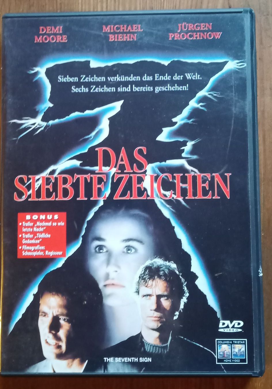 DVD: Das Siebte Zeichen - Endzeitthriller mit Demi Moore (Gebraucht) in Tann für CHF 5.5 – mit ...
