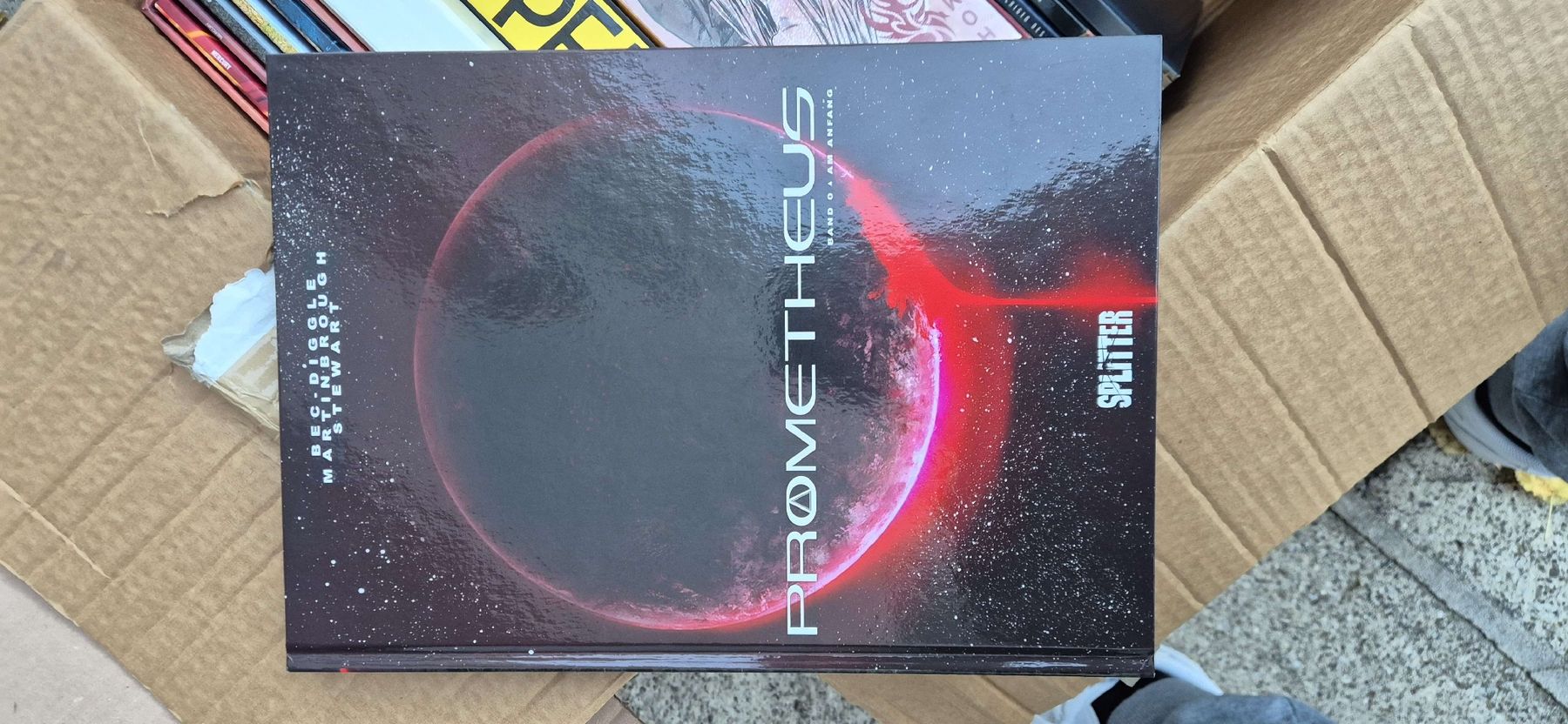 Prometheus Band 0 A am Anfang - Splitter Verlag Comic (Neu (gemäss ...