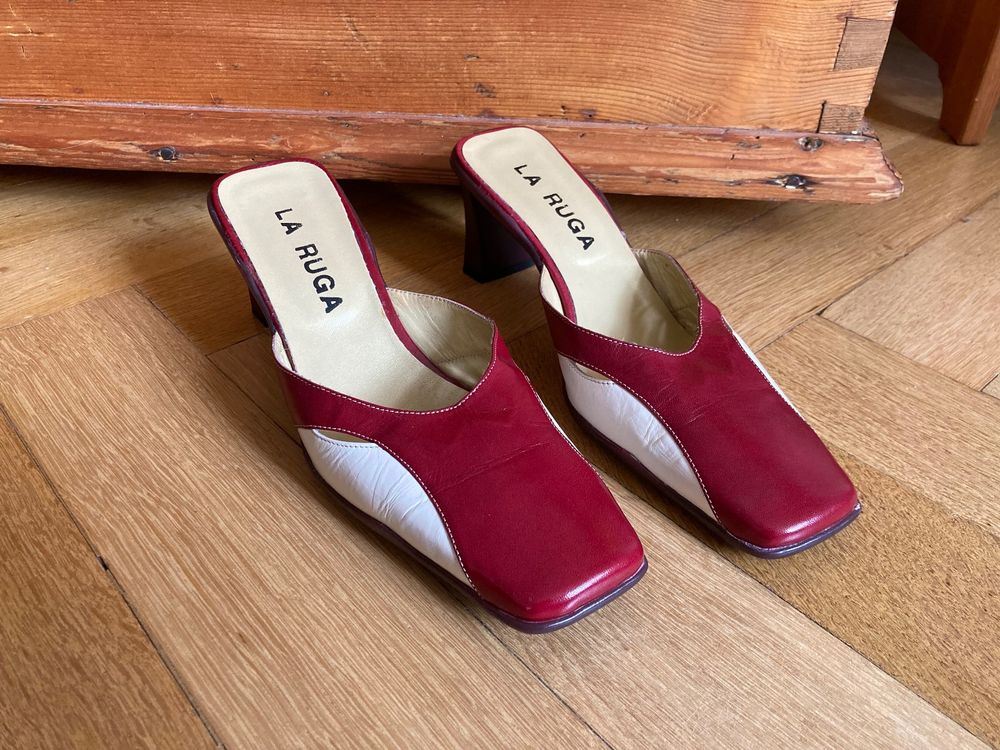 Design Leder Sandalette - La Ruga - von Laura Bellariva (Gebraucht) in ...