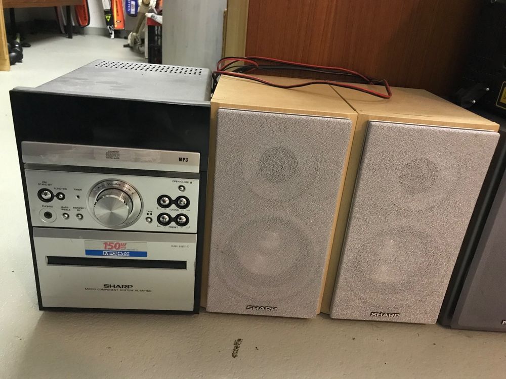 Stereoanlage SHARP XL-MP100 (Gebraucht) in Altdorf UR für CHF 1 – mit ...