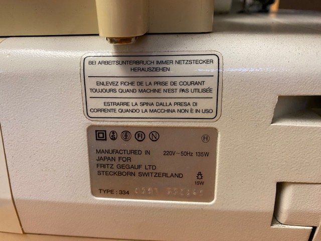 Bernette 334DS Overlocker (Gebraucht) in Eschen für CHF 50 – nur ...
