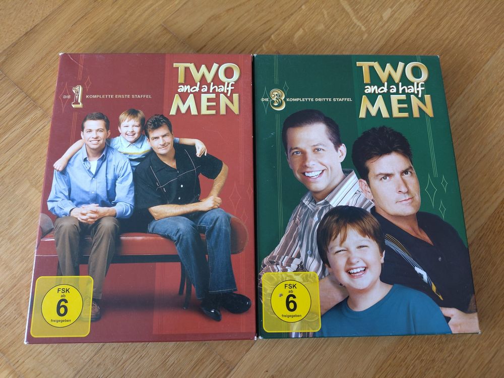 Two and a Half Men, Staffel 1+3 auf DVD (Gebraucht) in Münsingen für ...