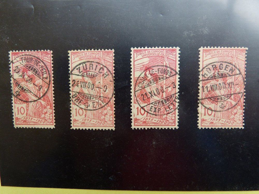 UPU 1900 Vollstempel Schweiz | Kaufen auf Ricardo
