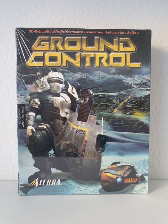 PC Game Ground Control (2000) Big Box NEU eingeschweisst (Neu und ...