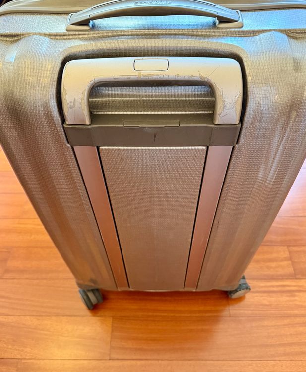 Samsonite Check-in Luggage Lite Cube 68L Spinner Ivory Gold (Gebraucht ...